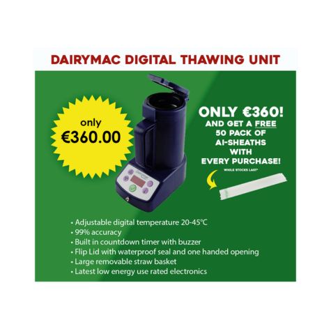 Dairymac Superthaw Digital Semen Flask – Agrineeds – Irish Agricultural ...